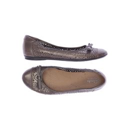 Clarks Damen Ballerinas, braun, Gr. 38