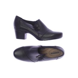 Clarks Damen Pumps, schwarz, Gr. 40