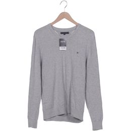 Tommy Hilfiger Herren Pullover, grau, Gr. 52