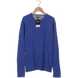 Tommy Hilfiger Herren Pullover, blau, Gr. 48