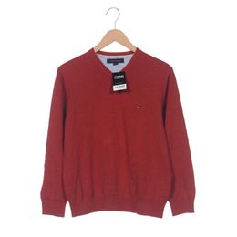 Tommy Hilfiger Herren Pullover, rot, Gr. 48