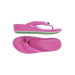 Crocs Damen Sandale, pink, Gr. 9