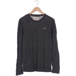 Hollister Herren Pullover, grau, Gr. 48