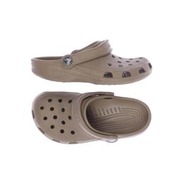 Crocs Damen Sandale, braun, Gr. 4