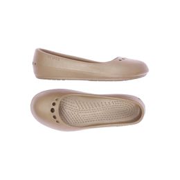 Crocs Damen Ballerinas, beige, Gr. 5