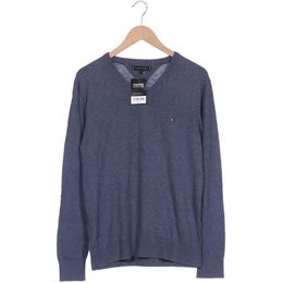 Tommy Hilfiger Herren Pullover, blau, Gr. 48