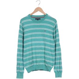 Tommy Hilfiger Herren Pullover, türkis, Gr. 48