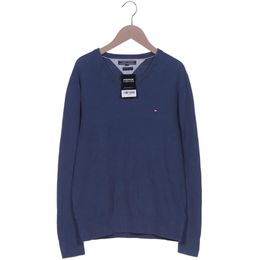 Tommy Hilfiger Herren Pullover, blau, Gr. 48