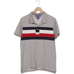 Tommy Hilfiger Herren Poloshirt, grau, Gr. 54