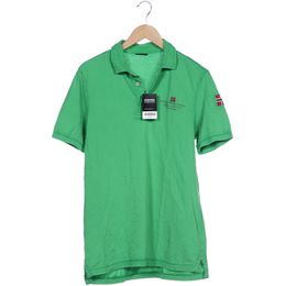 Napapijri Herren Poloshirt, grün, Gr. 52