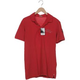 Napapijri Herren Poloshirt, rot, Gr. 52