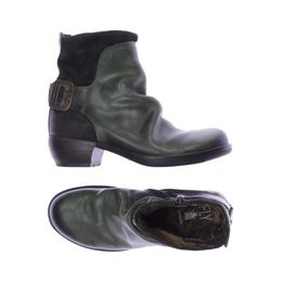 Fly London Damen Stiefelette, grün, Gr. 37