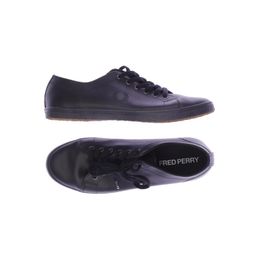 Fred Perry Herren Sneakers, schwarz, Gr. 42