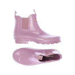 Hunter Damen Stiefelette, pink, Gr. 36