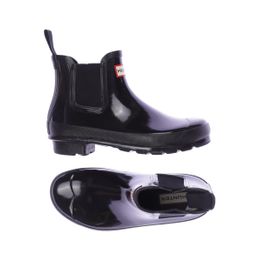 Hunter Damen Stiefelette, schwarz, Gr. 37