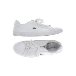 Lacoste Herren Sneakers, weiß, Gr. 41