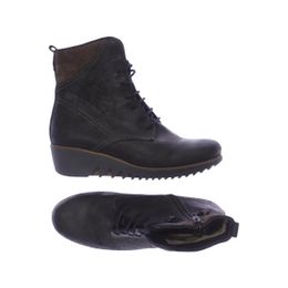 Wolky Damen Stiefelette, schwarz, Gr. 37