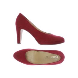 Gabor Damen Pumps, rot, Gr. 7