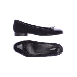 Gabor Damen Ballerinas, schwarz, Gr. 7