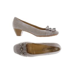 Gabor Damen Pumps, beige, Gr. 7.5