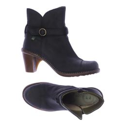 El Naturalista Damen Stiefelette, schwarz, Gr. 39