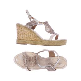 Alma en Pena Damen Sandale, beige, Gr. 40