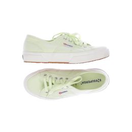 Superga Damen Sneakers, hellgrün, Gr. 37