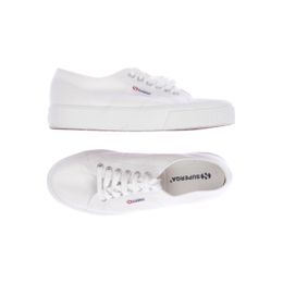 Superga Damen Sneakers, weiß, Gr. 40