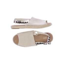 Toms Shoes Toms Damen Sandale, beige, Gr. 40