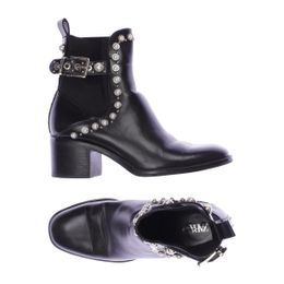 Zara Damen Stiefel, schwarz, Gr. 36