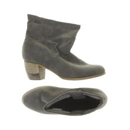 Buffalo London Damen Stiefelette, grau, Gr. 40