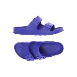 Birkenstock Damen Sandale, blau, Gr. 38