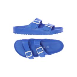 Birkenstock Damen Sandale, blau, Gr. 42