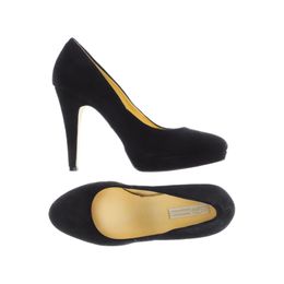 Buffalo London Damen Pumps, schwarz, Gr. 38