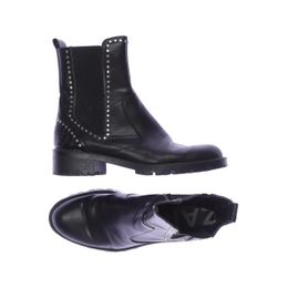 Zara Damen Stiefelette, schwarz, Gr. 37