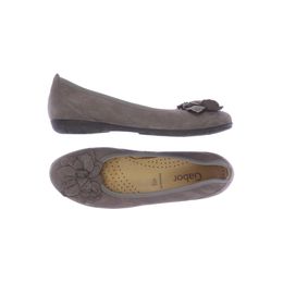 Gabor Damen Ballerinas, braun, Gr. 4.5