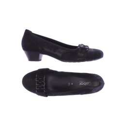 Gabor Damen Ballerinas, schwarz, Gr. 7.5