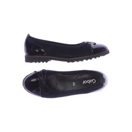 Gabor Damen Ballerinas, schwarz, Gr. 4.5