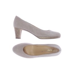 Gabor Damen Pumps, beige, Gr. 5