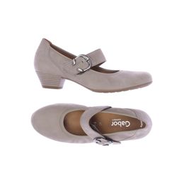 Gabor Damen Pumps, beige, Gr. 5.5