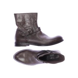 Moma Damen Stiefelette, grau, Gr. 38