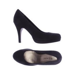 Tamaris Damen Pumps, schwarz, Gr. 37