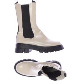 Manguun Damen Stiefelette, beige, Gr. 37