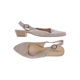 Tamaris Damen Pumps, beige, Gr. 38