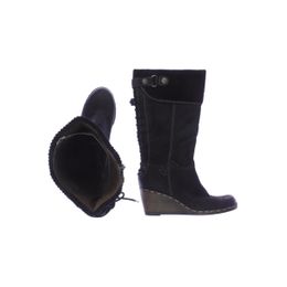 Tamaris Damen Stiefel, schwarz, Gr. 40