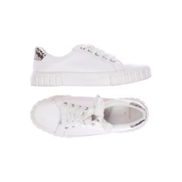 Bershka Damen Sneakers, weiß, Gr. 36