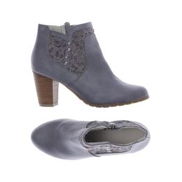 Tom Tailor Damen Stiefelette, hellblau, Gr. 36