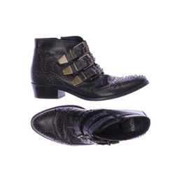 Bronx Damen Stiefelette, schwarz, Gr. 38