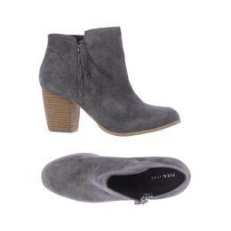 Pier One Damen Stiefelette, grau, Gr. 39