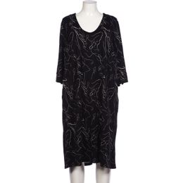 Ulla Popken Damen Kleid, schwarz, Gr. 50